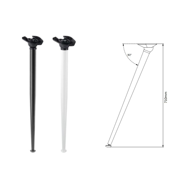 Design Tischbein | 71 cm | tischplatte-online